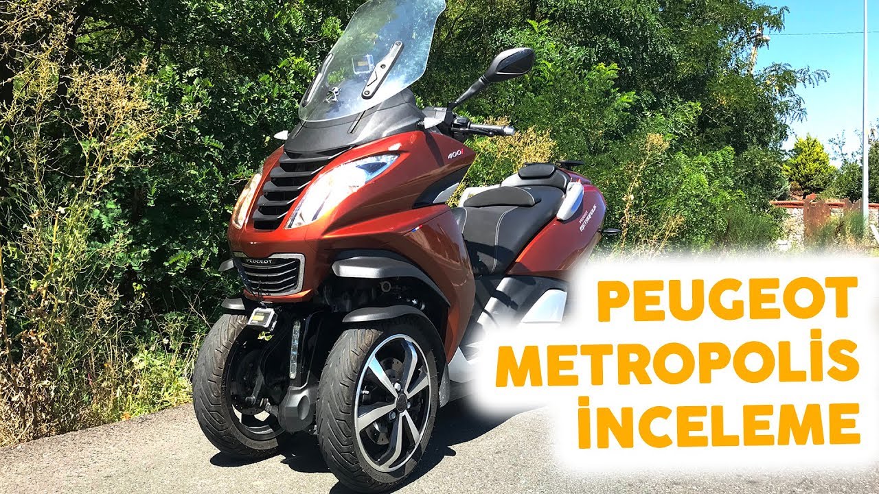 PEUGEOT Metropolis 400i İnceleme (2018) - Motosiklet.TV